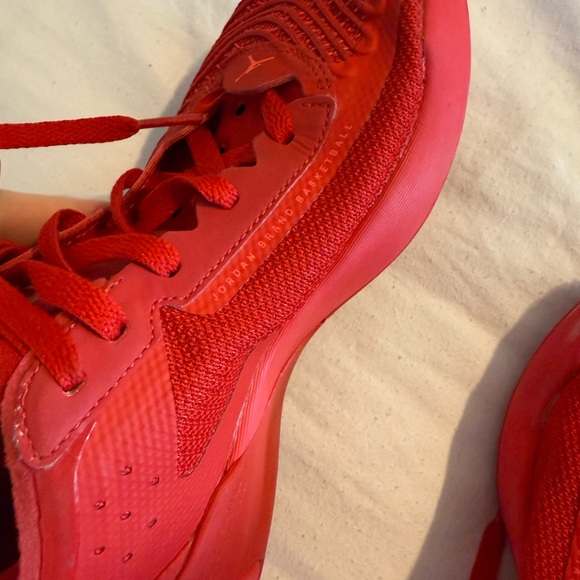 Nike | Shoes | Nike Jordans Luka Doncic Red Basketball Shoes 5 | Poshmark